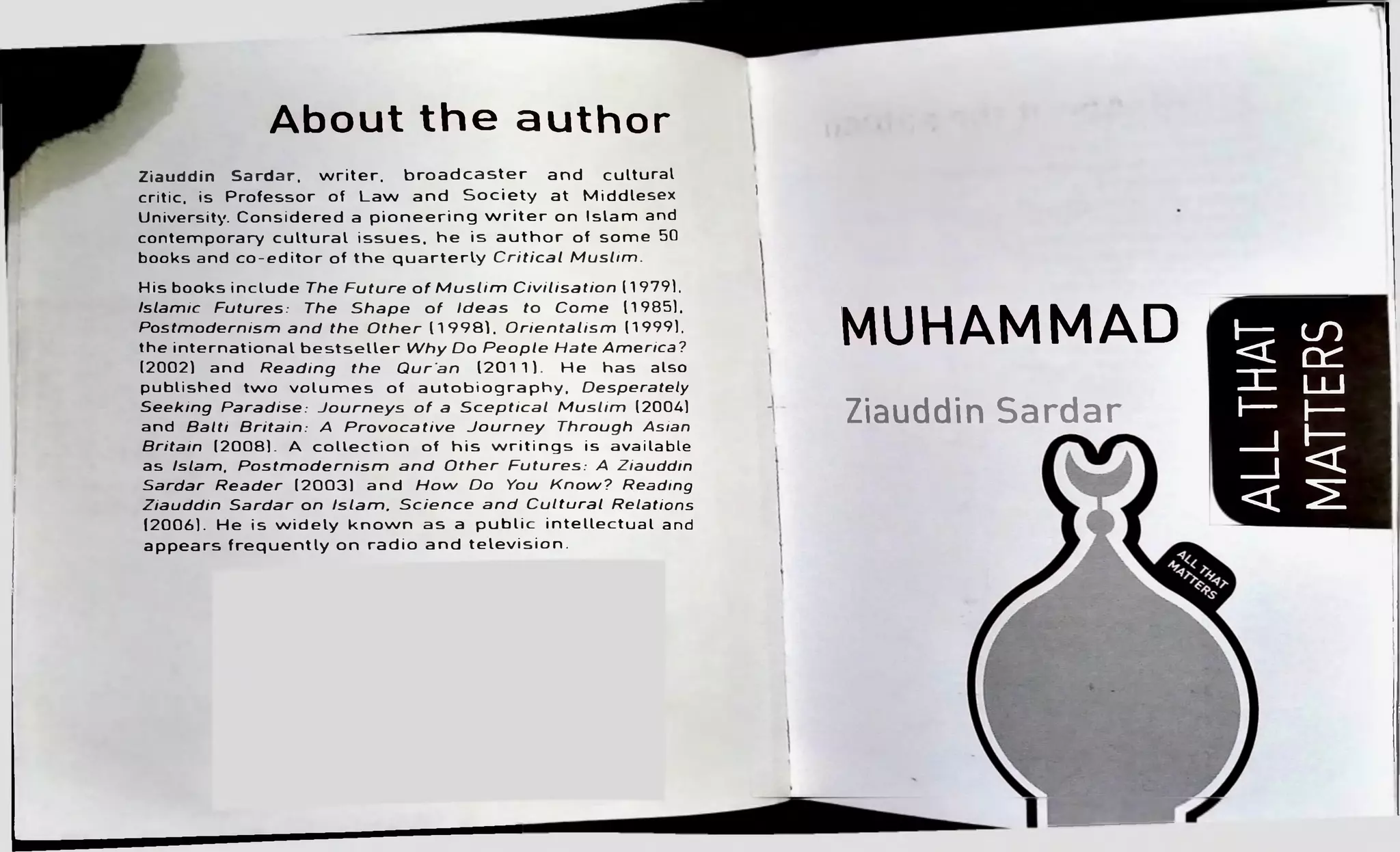 Muhammad by ziauddin sardar | PDF | Islam | Religion & Spirituality