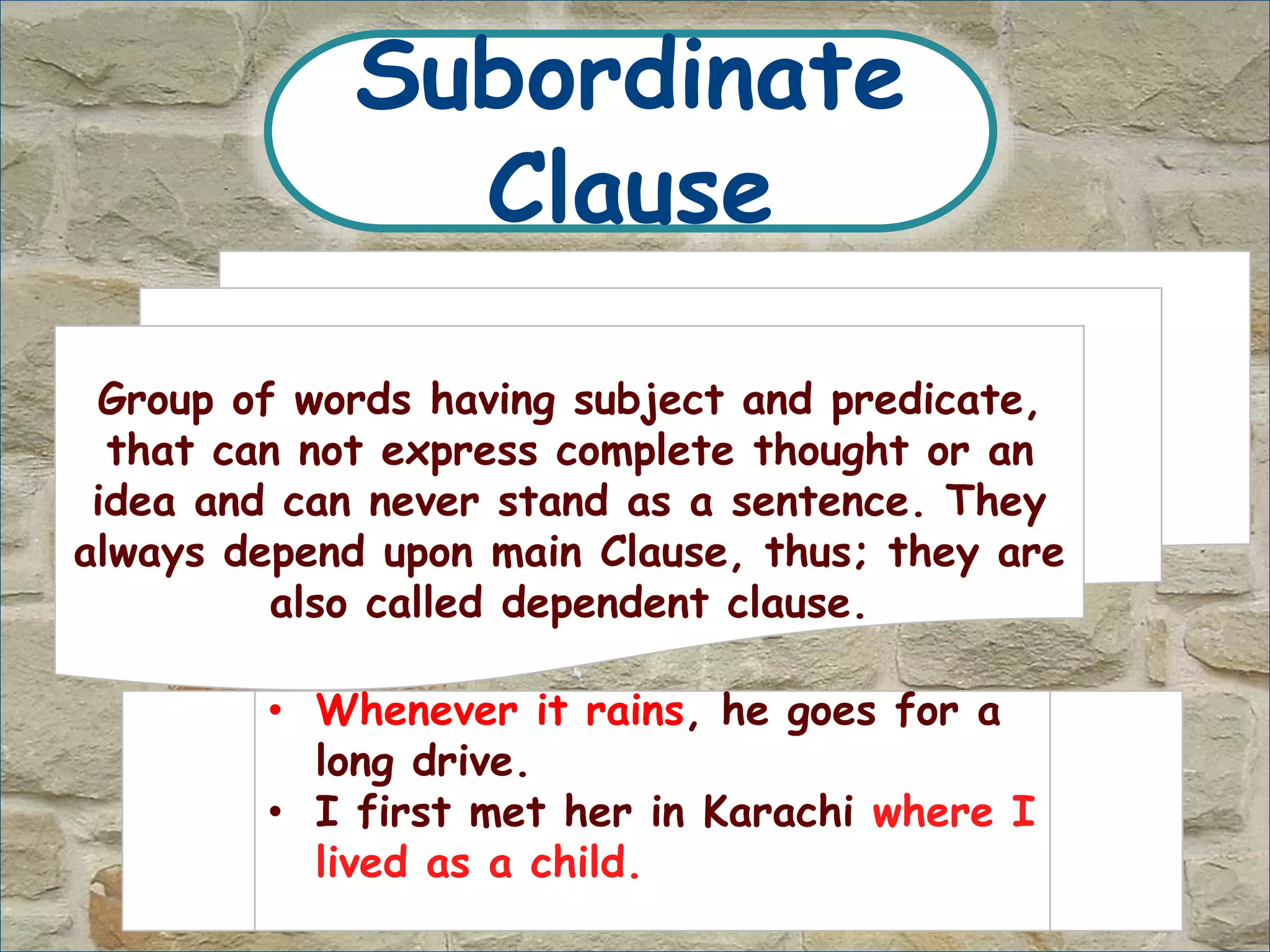 Phrase, Sentence and Clause | PPTX