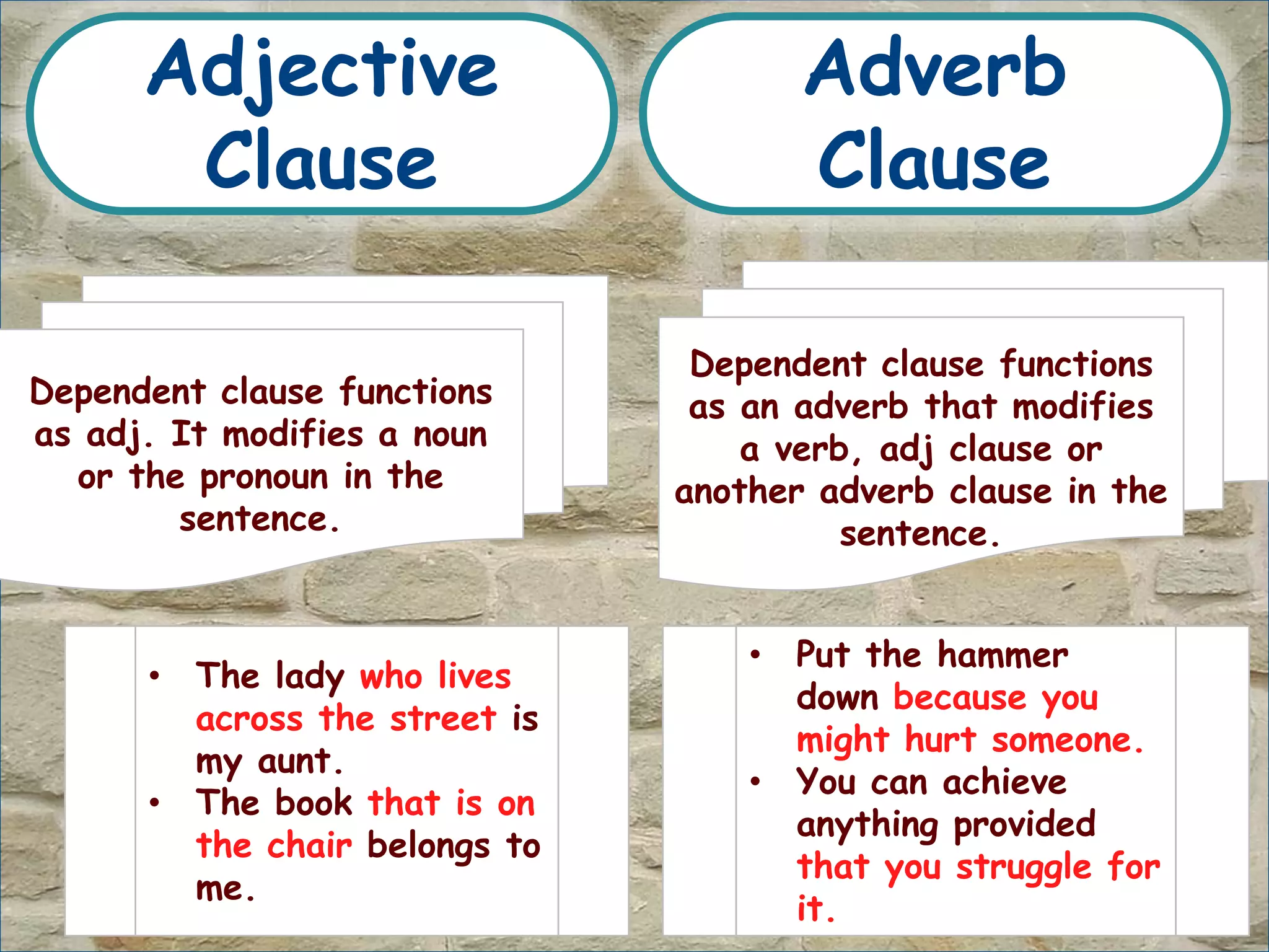 Phrase, Sentence and Clause | PPTX
