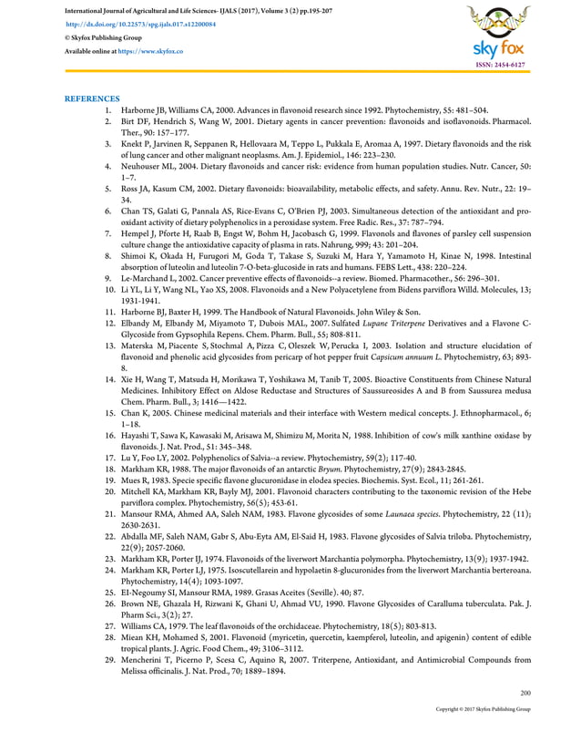 Food based phytochemical luteolin their derivatives, sources and ...