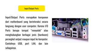 Komponen CPU dan 696969Cara merakit PC.pptx