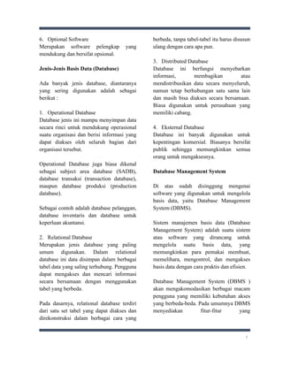Artikel Ilmiah Sistem Basis Data | PDF