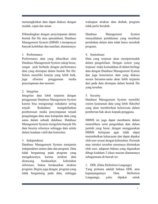 Artikel Ilmiah Sistem Basis Data | PDF