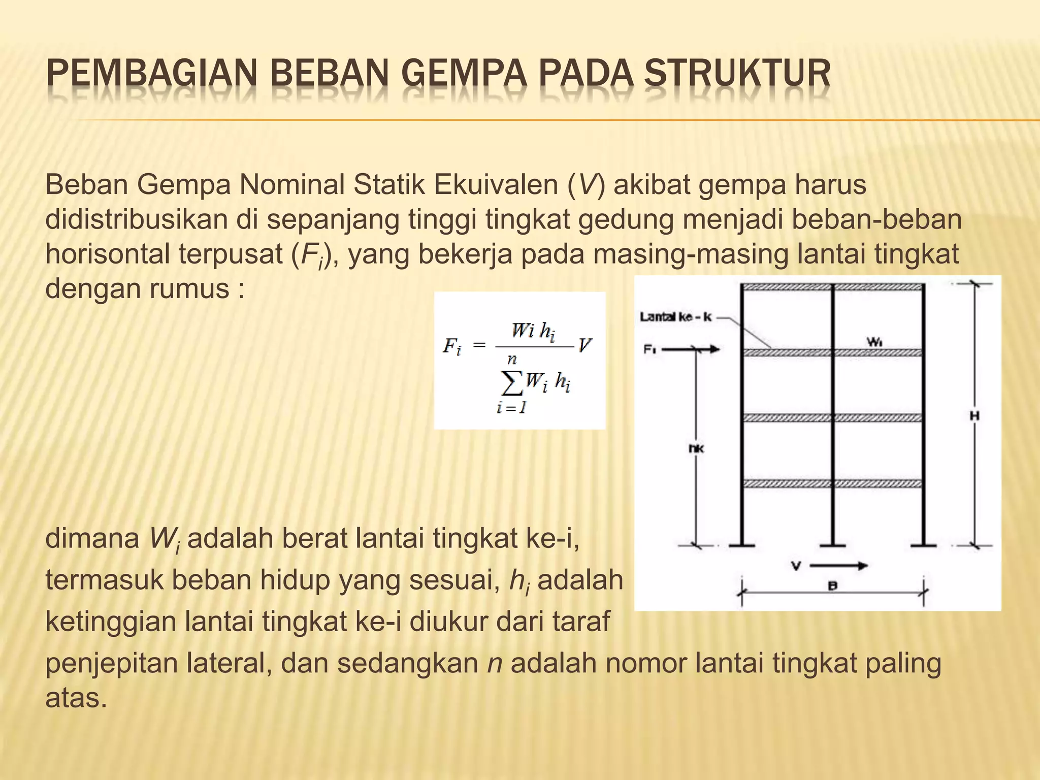 Kriteria Dasar Perencanaan Struktur Tahan Gempa | PPT