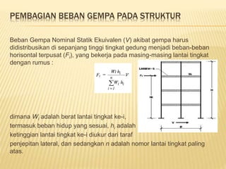 Kriteria Dasar Perencanaan Struktur Tahan Gempa | PPT