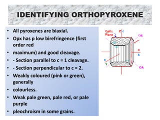 PYROXENE GROUP OF MINERALS | PPTX