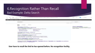 Neison,s Heuristic Examples | PPT