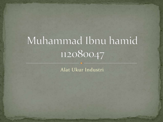 Muhammad ibnu hamid | PPT