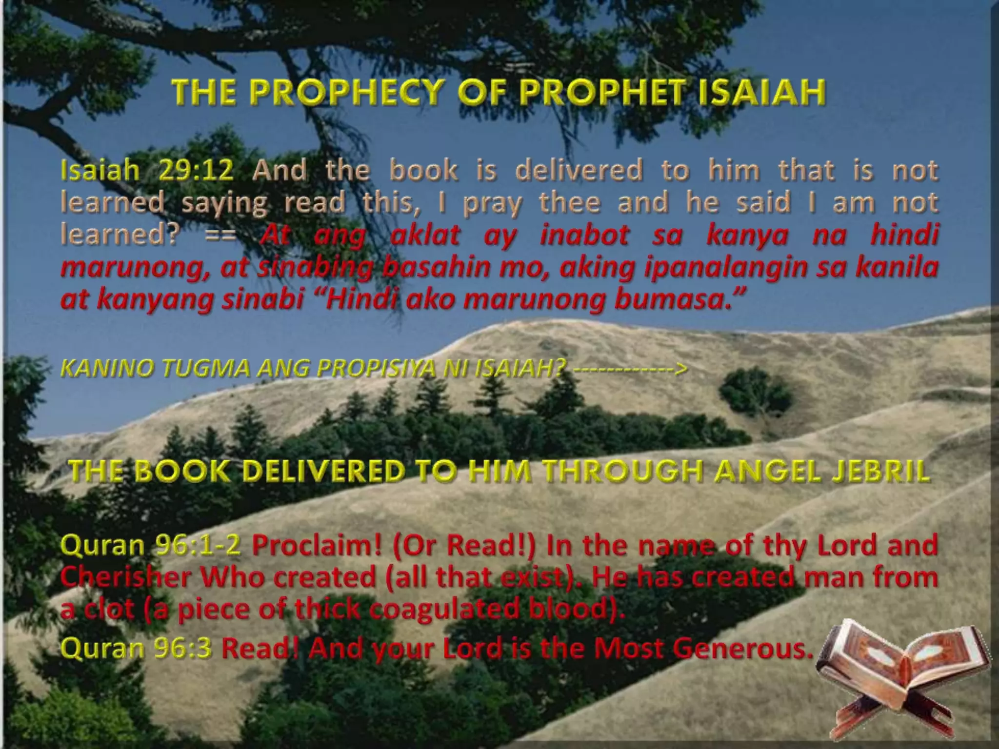 Muhammad ﷺ’ in the Bible (Part2) | PPT