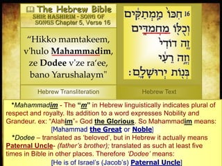 Muhammad in the bible part 1 | PPTX