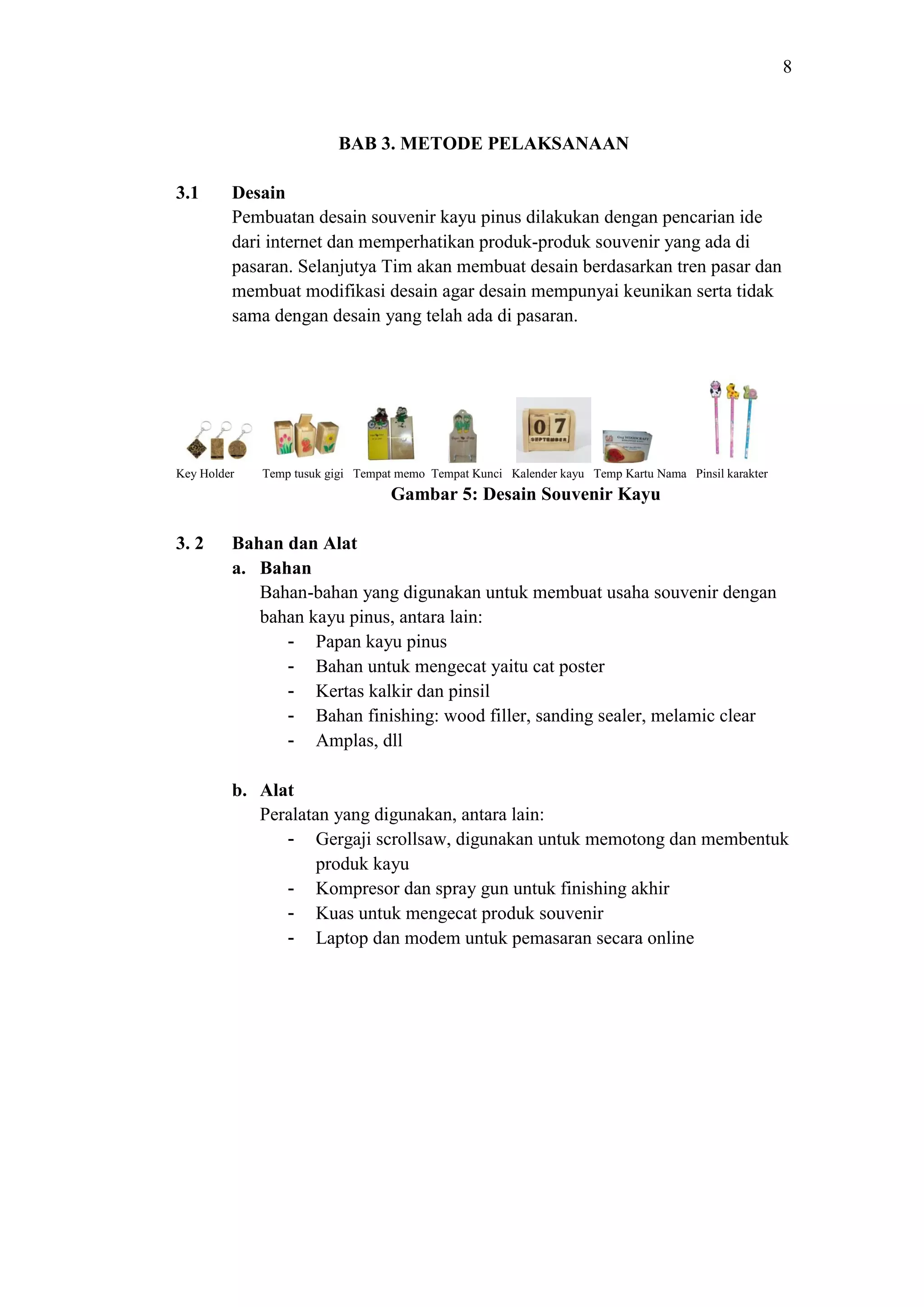 Contoh Proposal PKMK | PDF