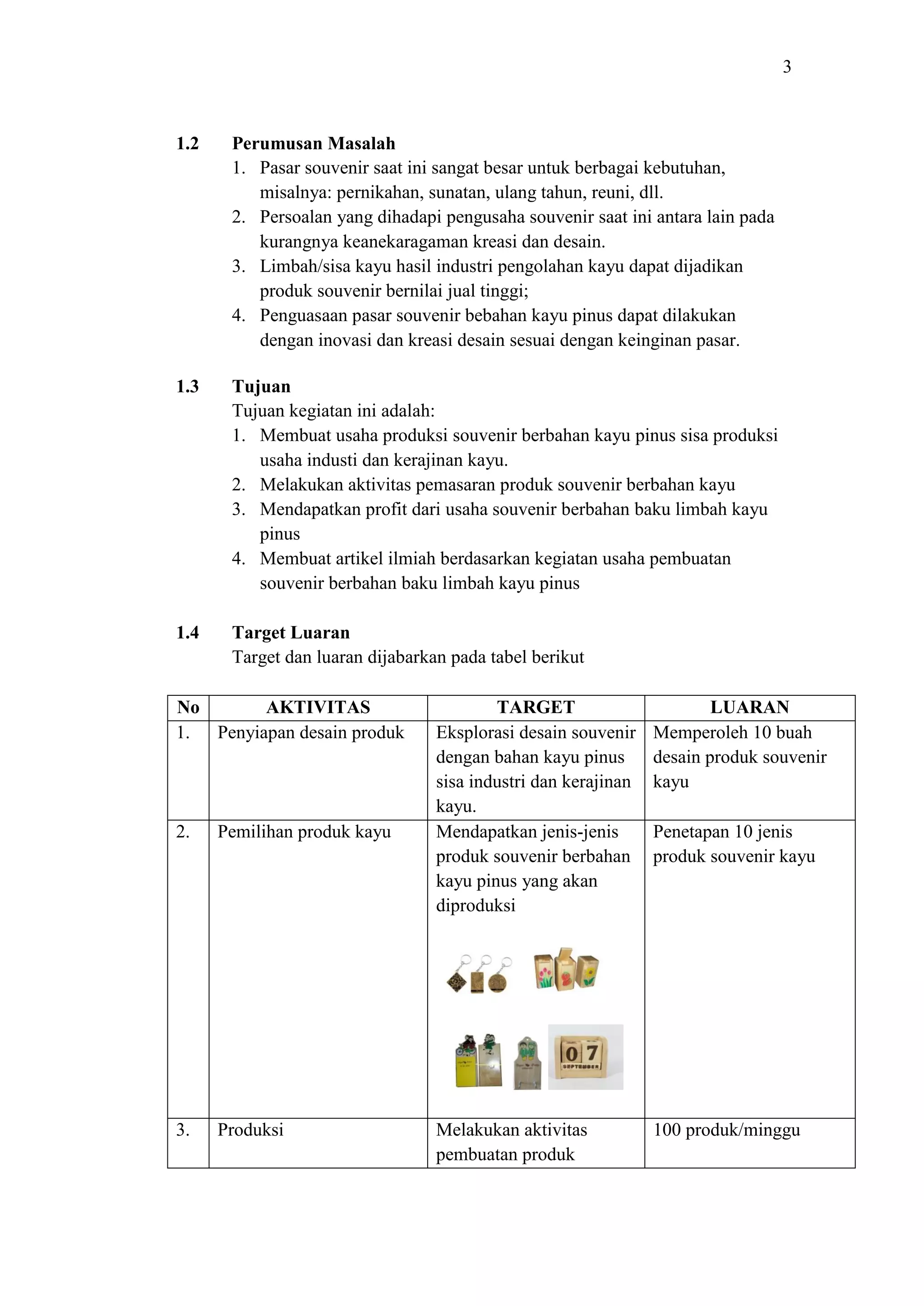 Contoh Proposal PKMK | PDF