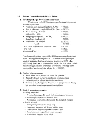 Contoh Proposal PKMK | PDF