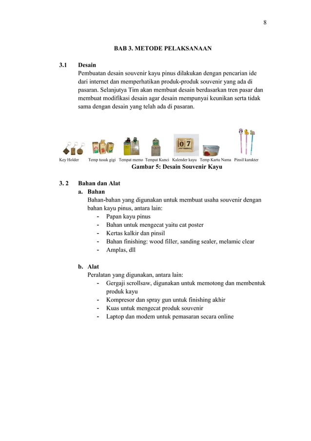 Contoh Proposal PKMK | PDF