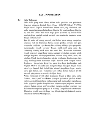 Contoh Proposal PKMK | PDF