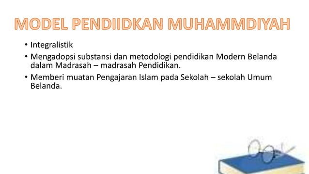 Muhammadiyah dan pendidikan | PPT
