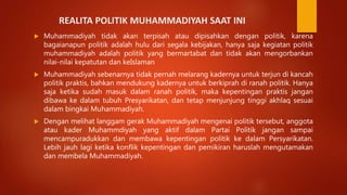 Muhammadiyah dan politik | PPTX
