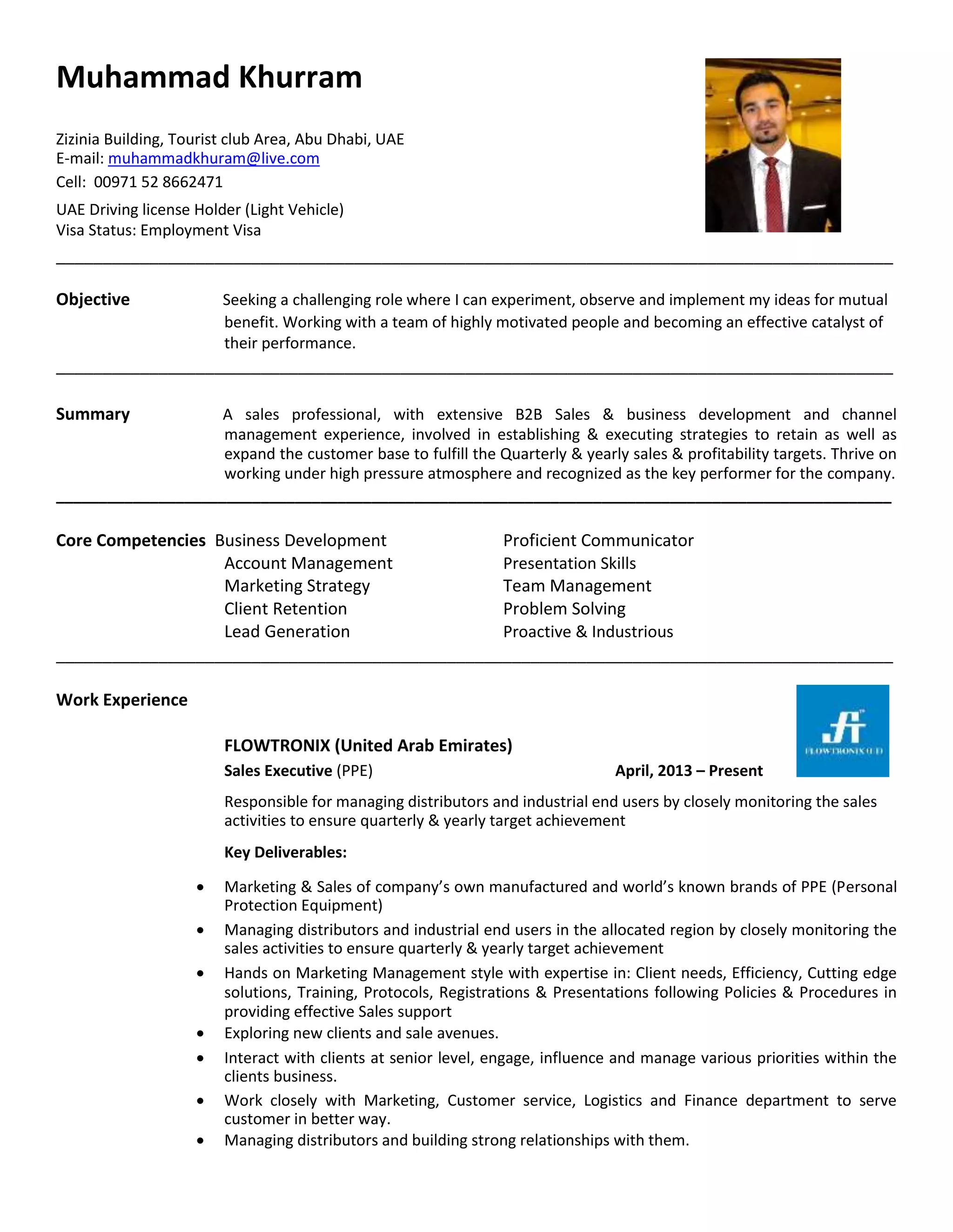 Muhammad khurram -_resume | DOCX