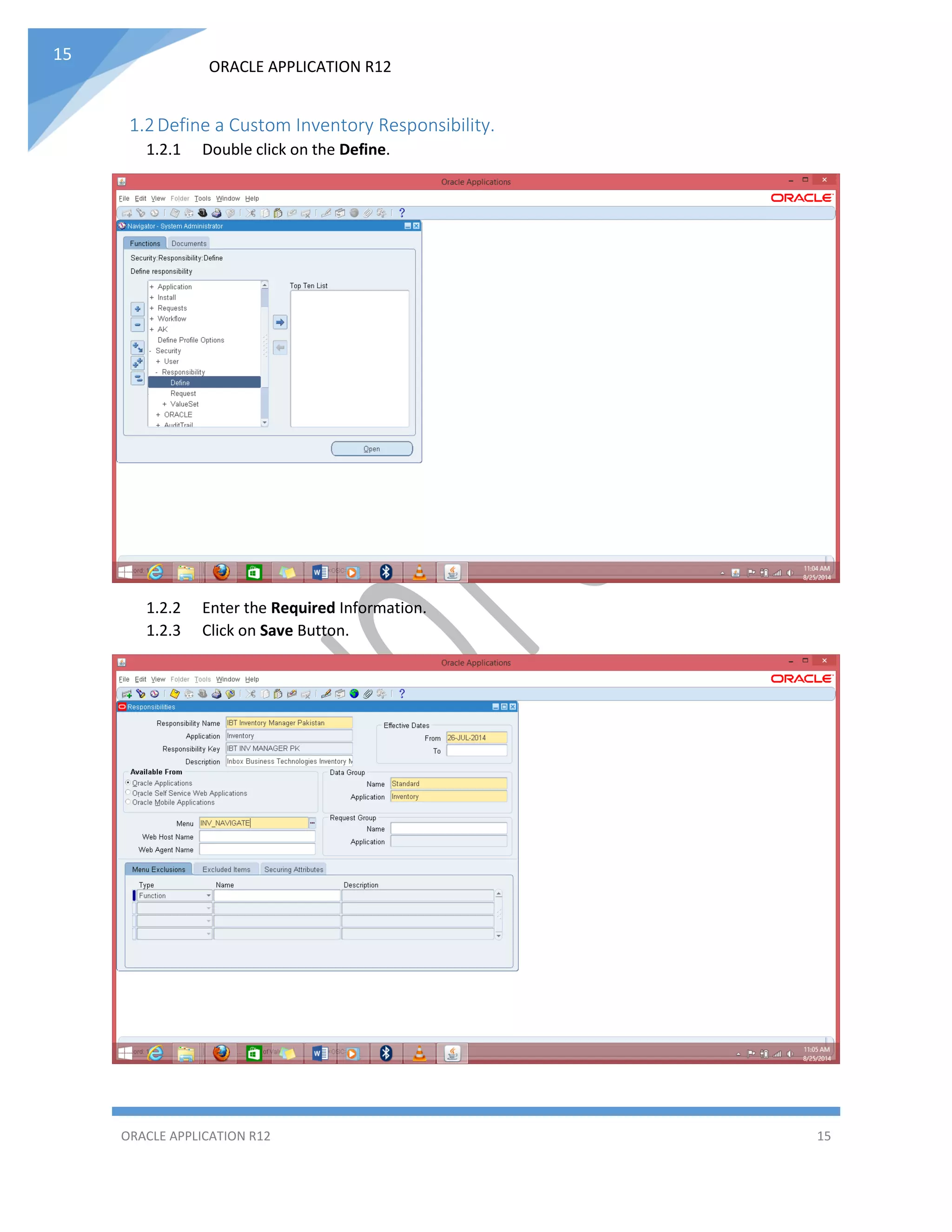Oracle Inventory Complete Implementation Setups. | PDF