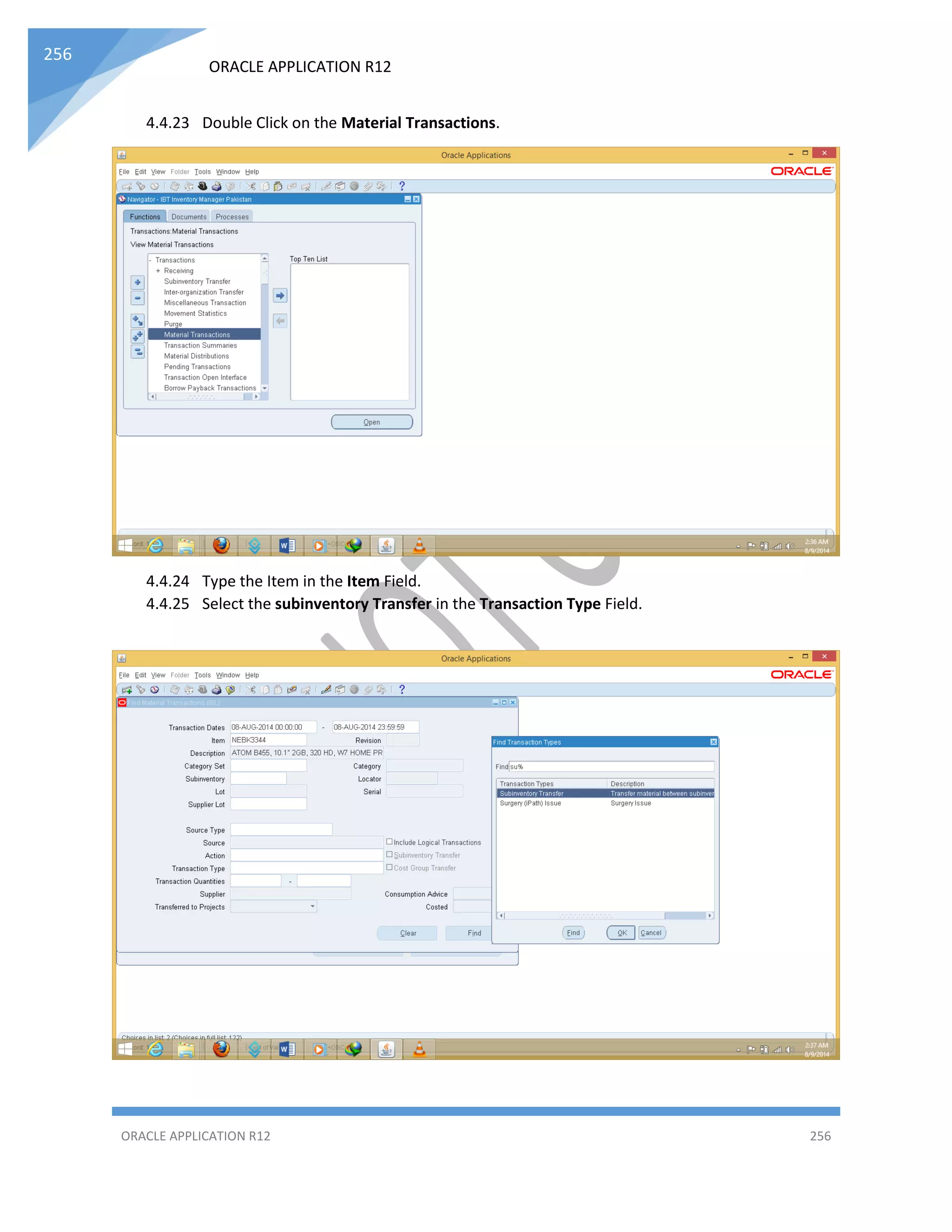Oracle Inventory Complete Implementation Setups. | PDF
