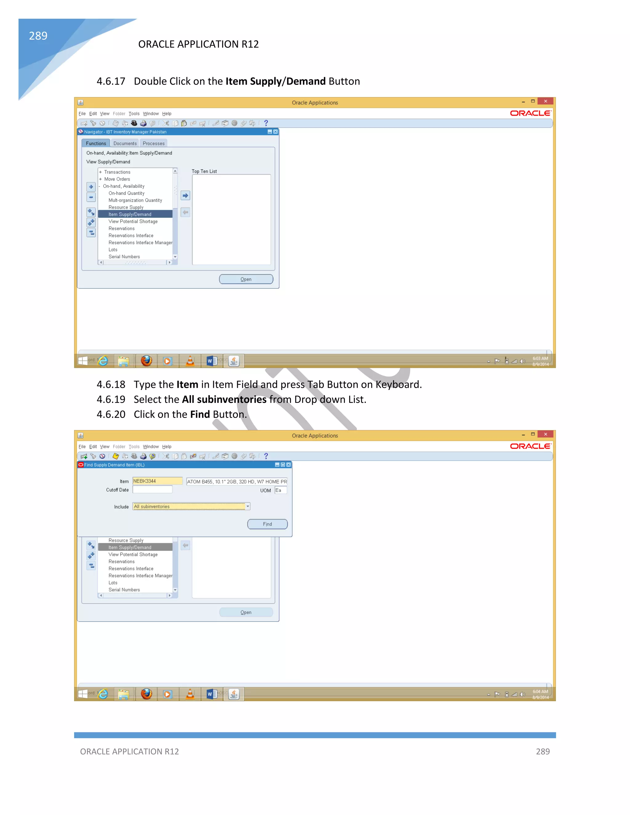Oracle Inventory Complete Implementation Setups. | PDF