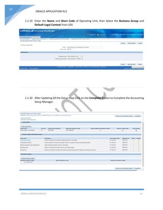 Oracle Inventory Complete Implementation Setups. | PDF
