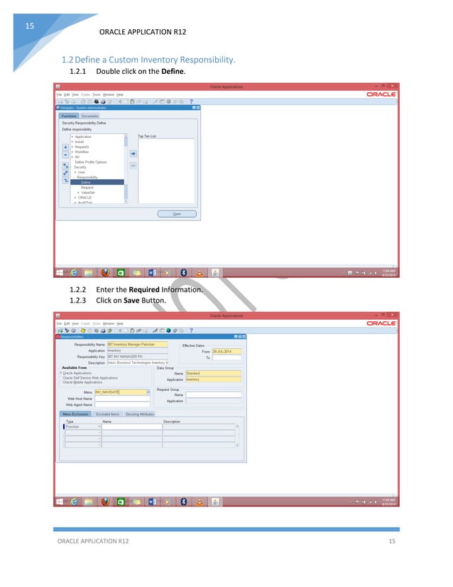 Oracle Inventory Complete Implementation Setups. | PDF