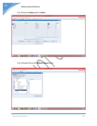 Oracle Inventory Complete Implementation Setups. | PDF
