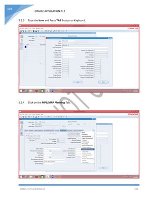 Oracle Inventory Complete Implementation Setups. | PDF