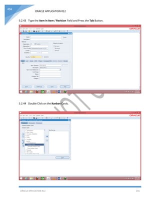 Oracle Inventory Complete Implementation Setups. | PDF