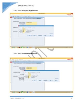 Oracle Inventory Complete Implementation Setups. | PDF