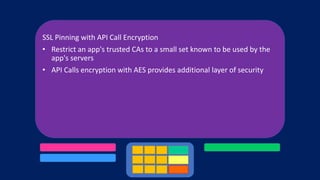 Implementation of information security techniques on modern android ...