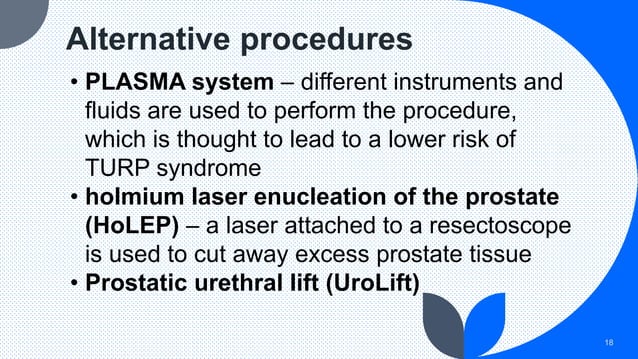 Transurethral Resection of Prostrate (TURP).pptx | Sexual Conditions ...