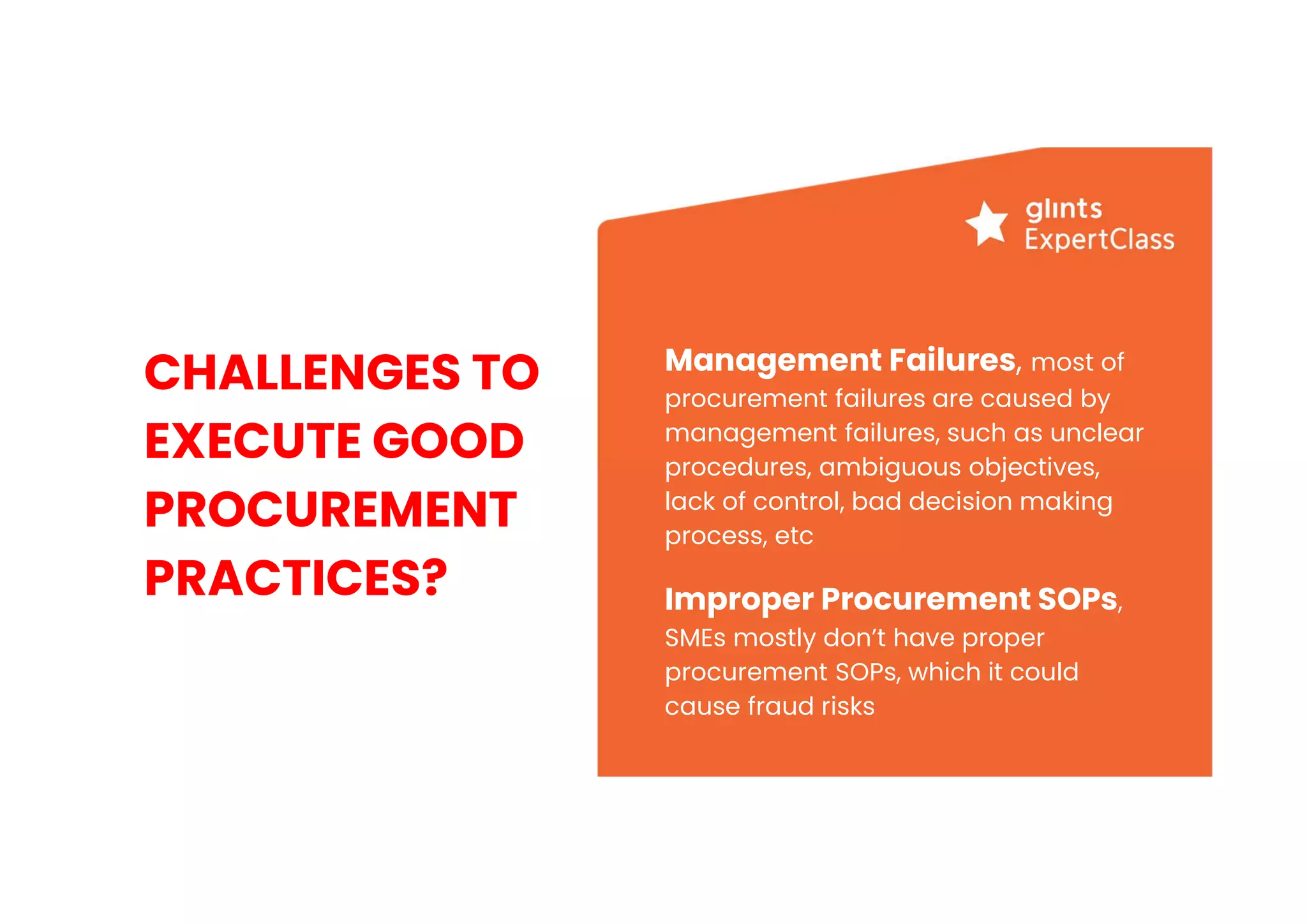 Effects of Good Procurement Practices for Company Financial Management ...