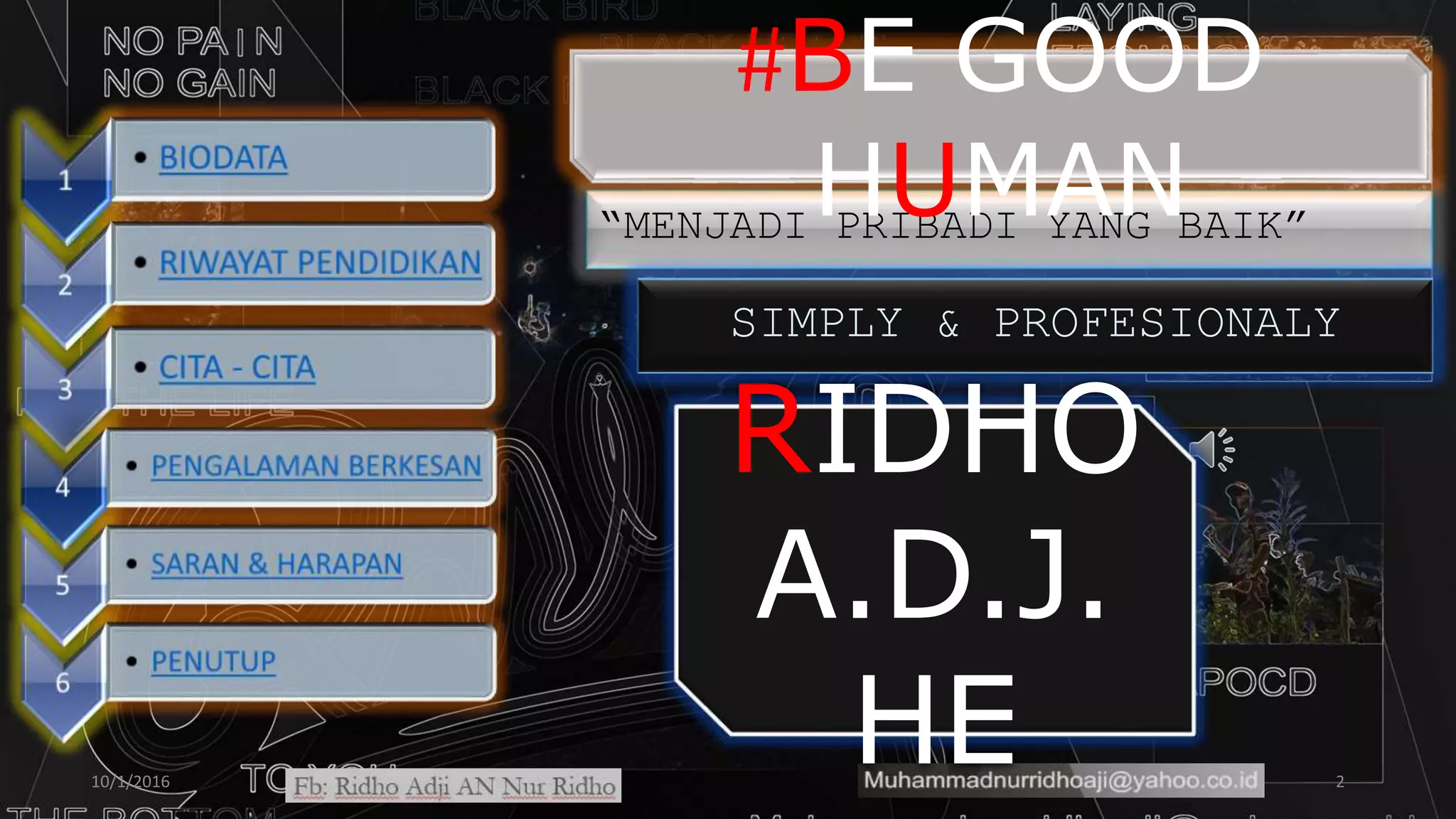 Muhammad nur ridho aji | PPTX