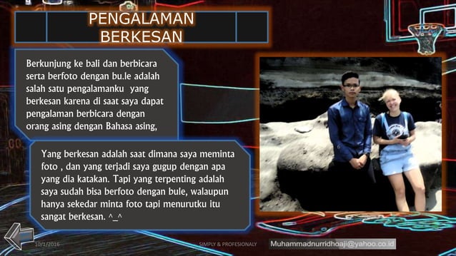 Muhammad nur ridho aji | PPT