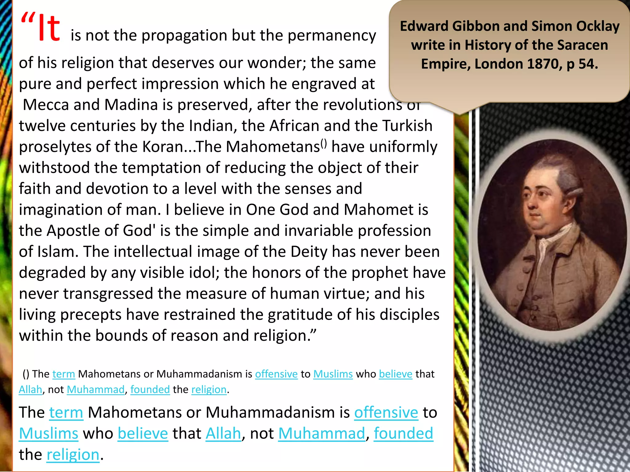 Muhammad (peace be upon him), the prophet of mercy 4 | PPT
