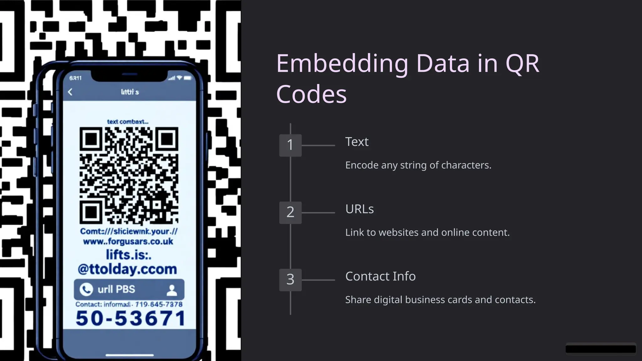 Qrcode generator Python project personation .pptx