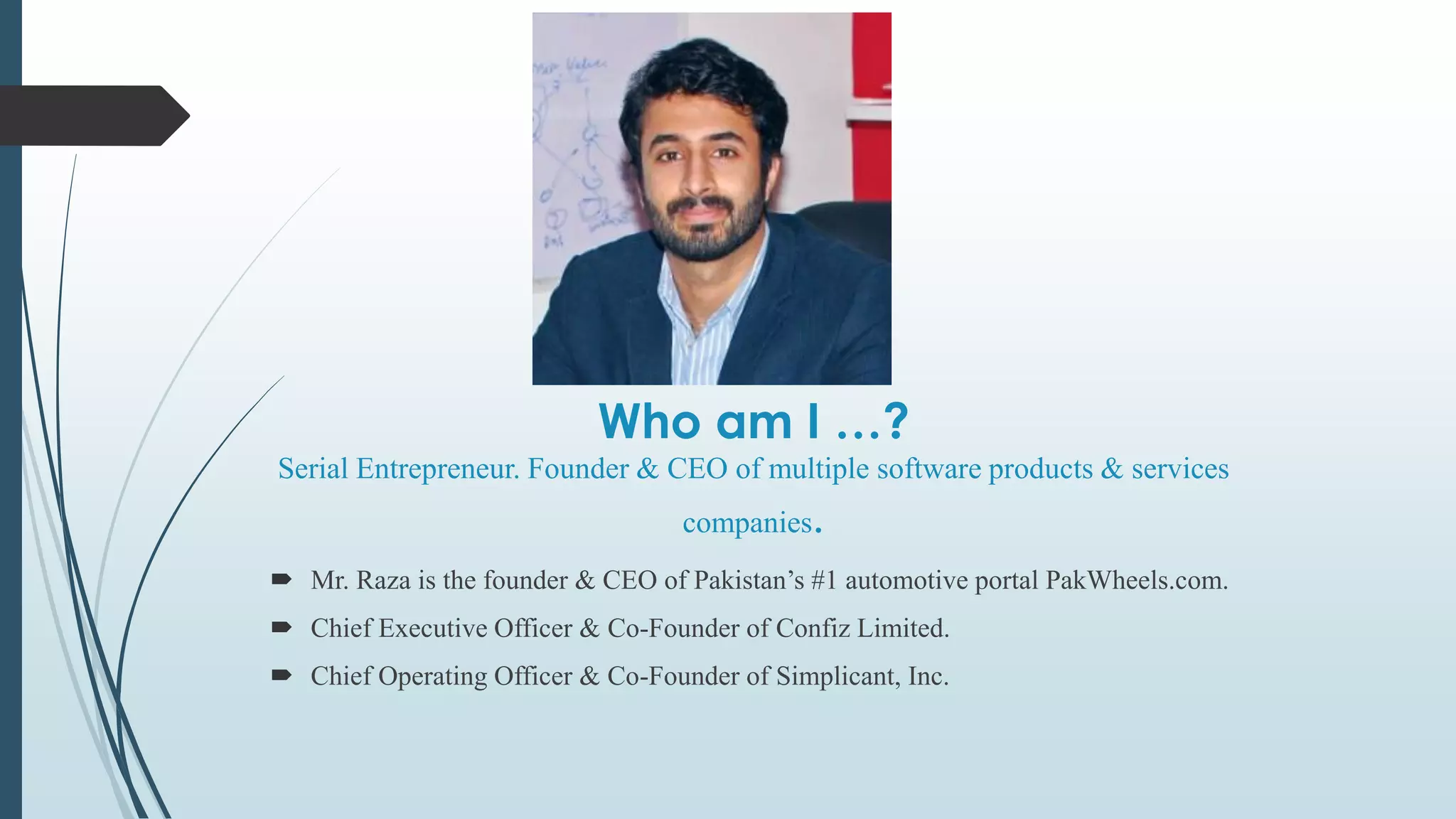 Muhammad Raza Saeed Tech-Entrepreneur | PDF