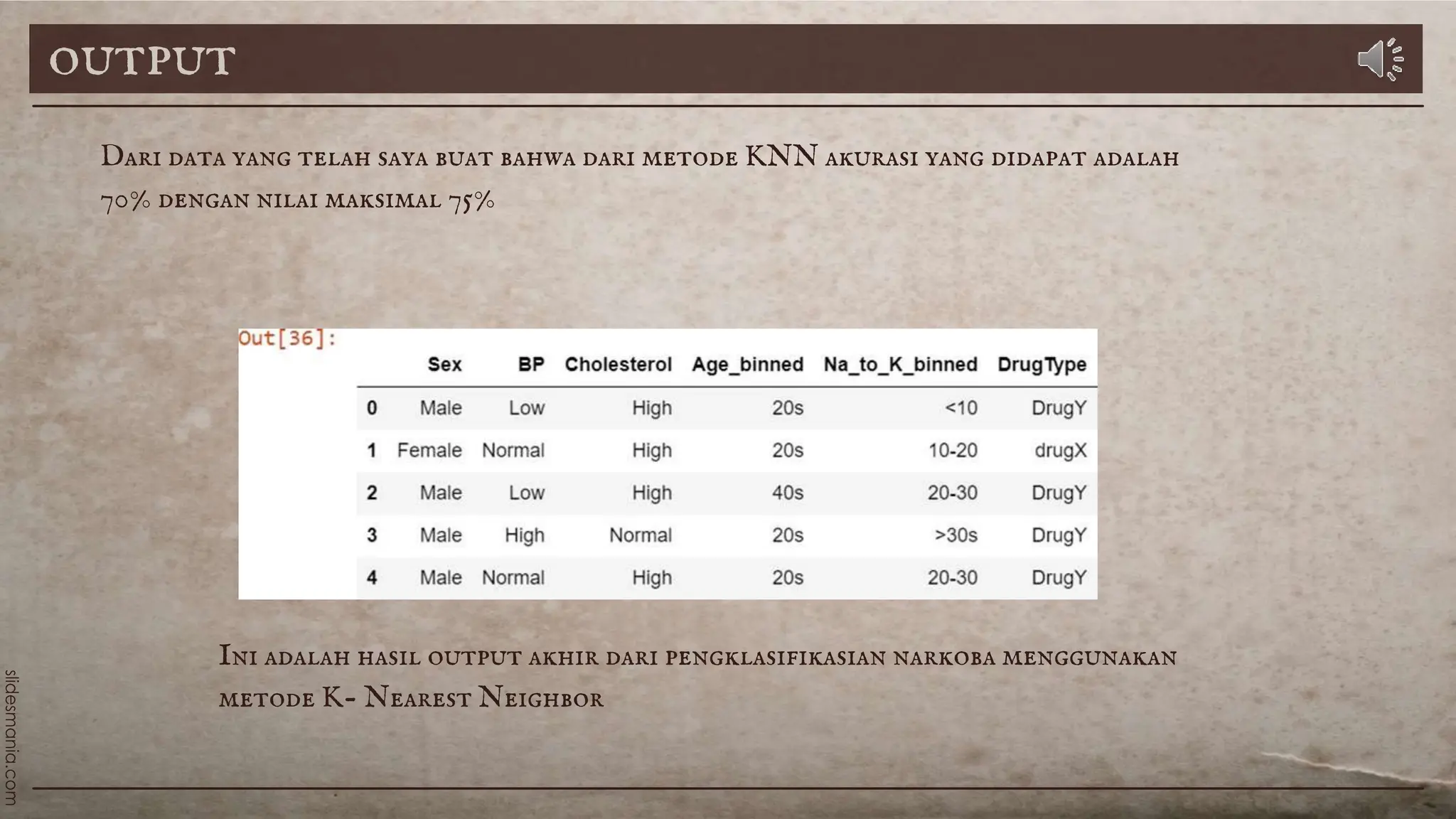 Klasifikasi Narkoba dengan metode KNN.pptx