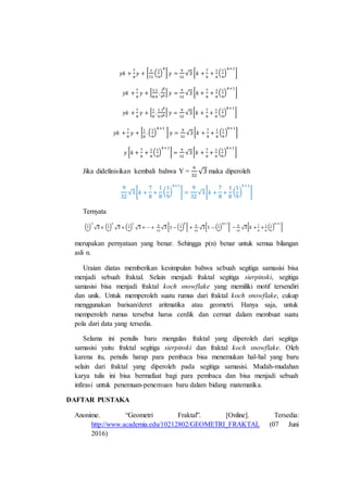 Muhammad sahid - fraktal koch snowflake | DOCX