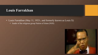 CRITICAL DISCOURSE ANALYSIS OF LOUIS FARRAKHAN’S RESPONSE ABOUT NIGERIA ...