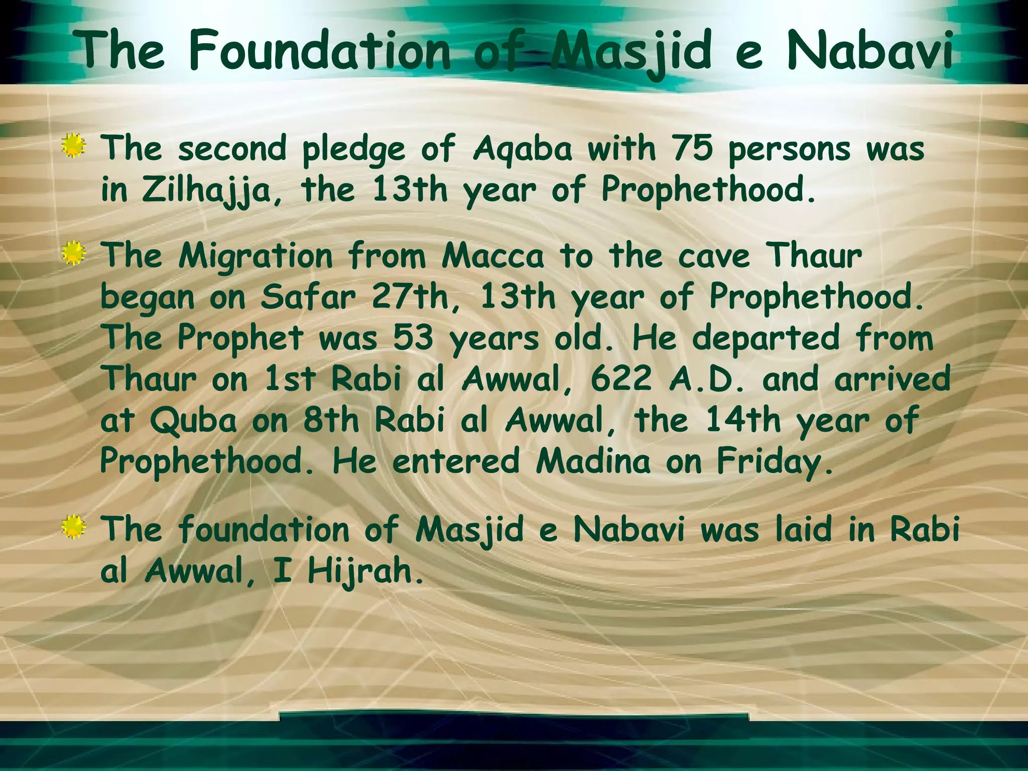 The Prophet of Islam, Muhammad (saw) | PPS