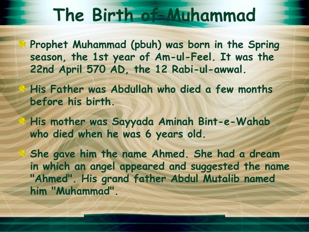 The Prophet of Islam, Muhammad (saw) | PPS