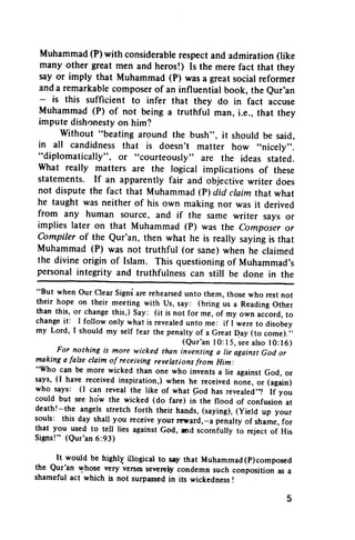 Muhammad's Prophethood - An Analytical View - by DR. JAMAL-A.-BADAWI | PDF