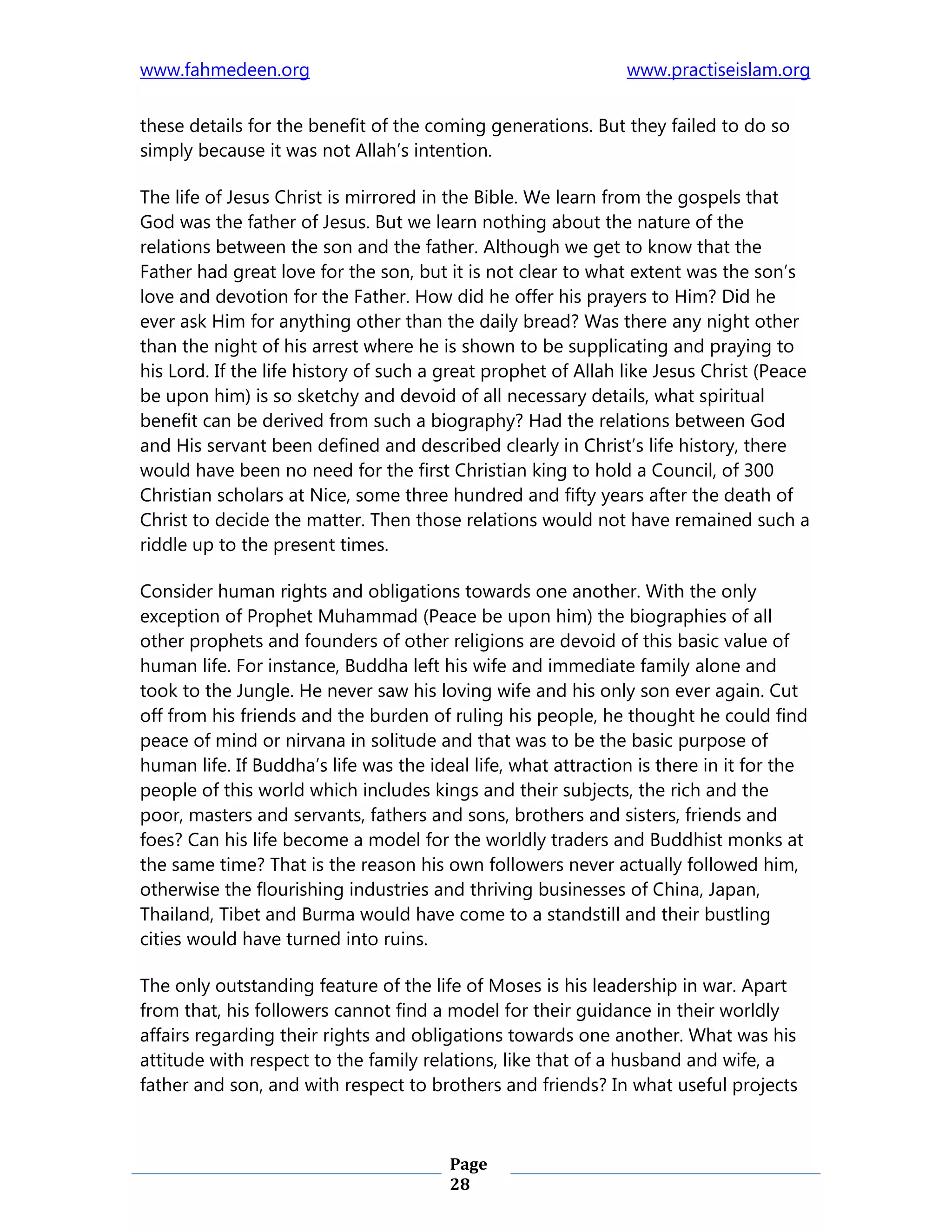 Muhammad: The Last Messenger The Last Message | PDF