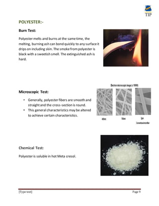 Prsentation On Textile Fibers | DOCX