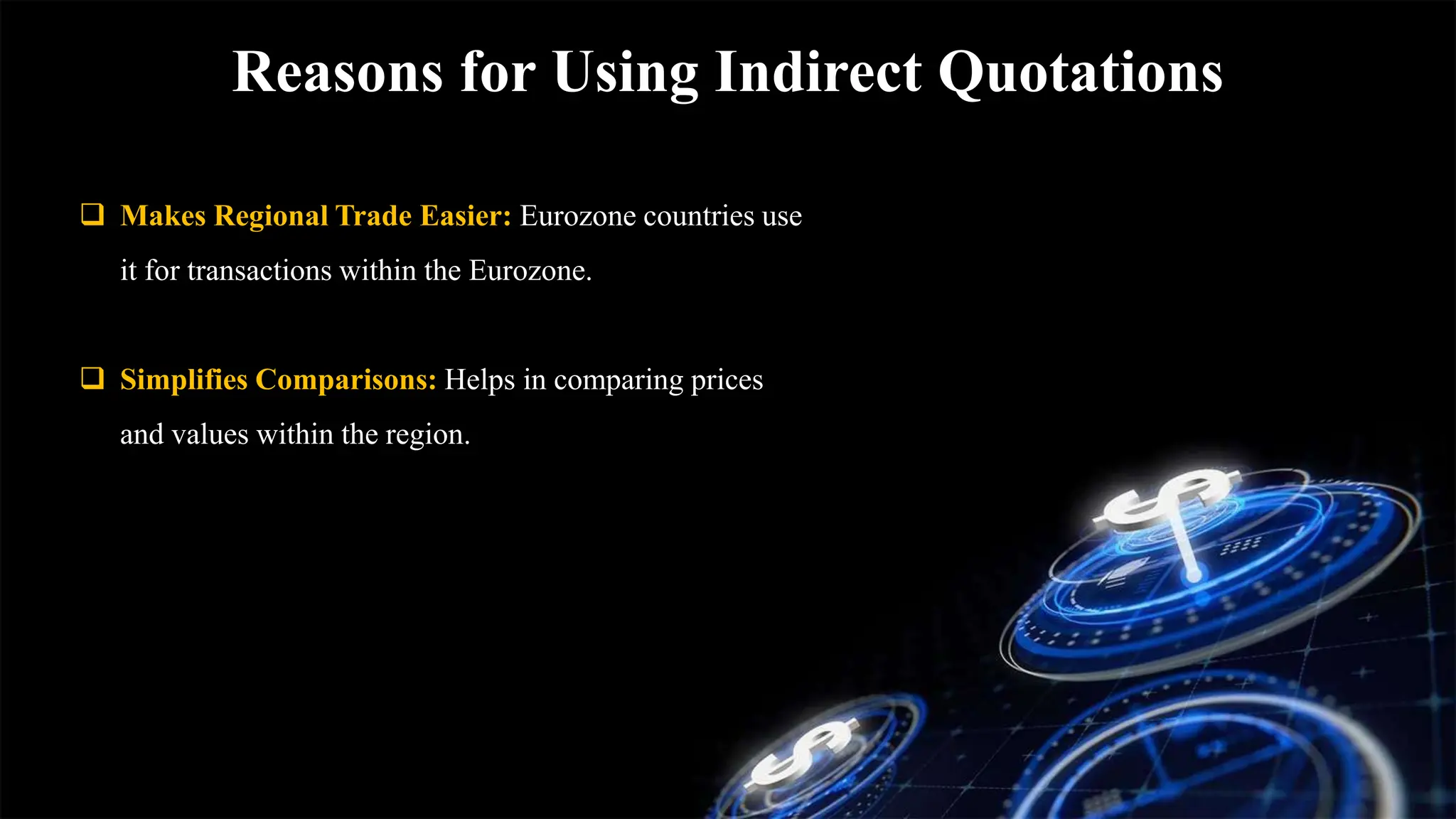 Direct and indirect Quotations Financence | PPTX