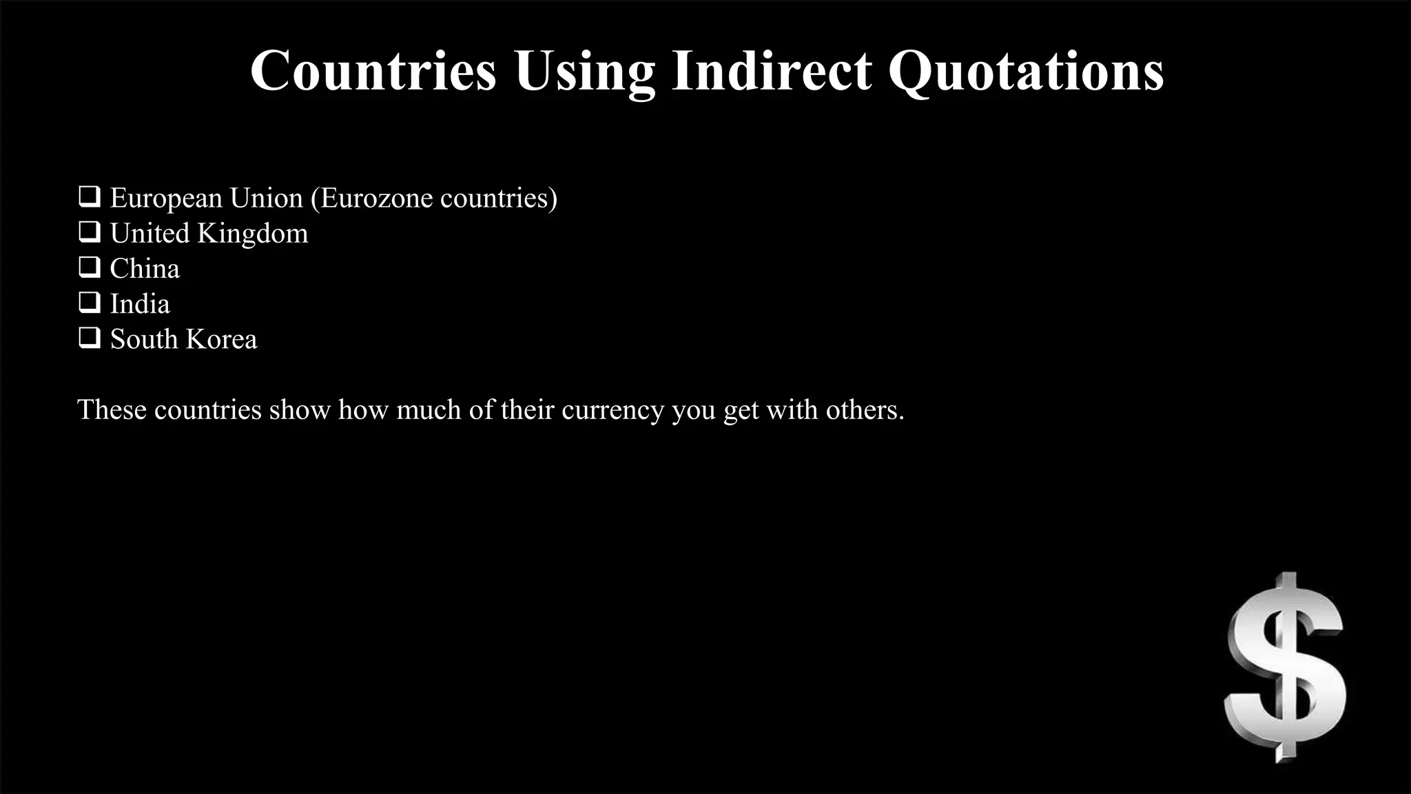 Direct and indirect Quotations Financence | PPTX