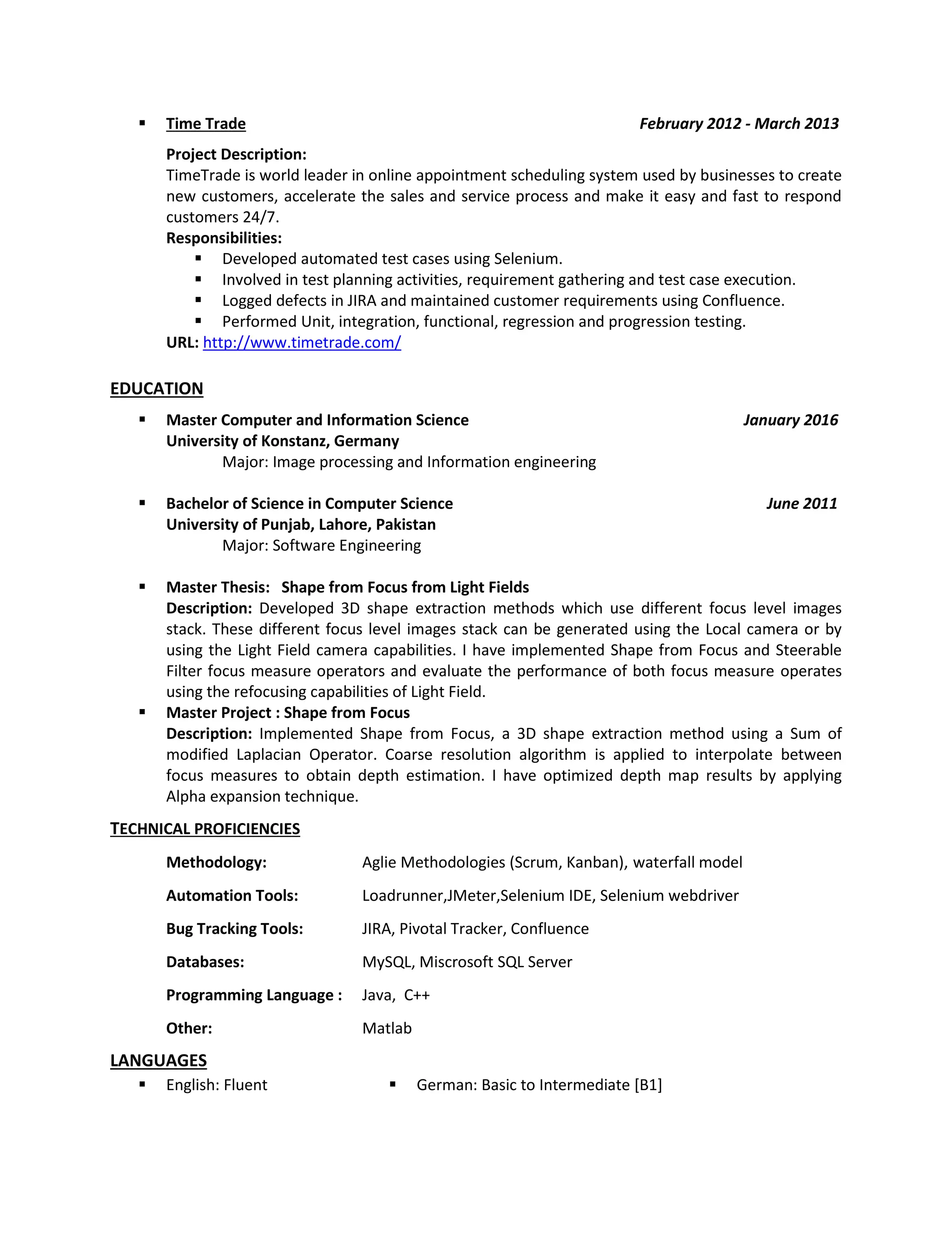 Muhammad waseem resume | PDF Muhammad waseem resume | PDF